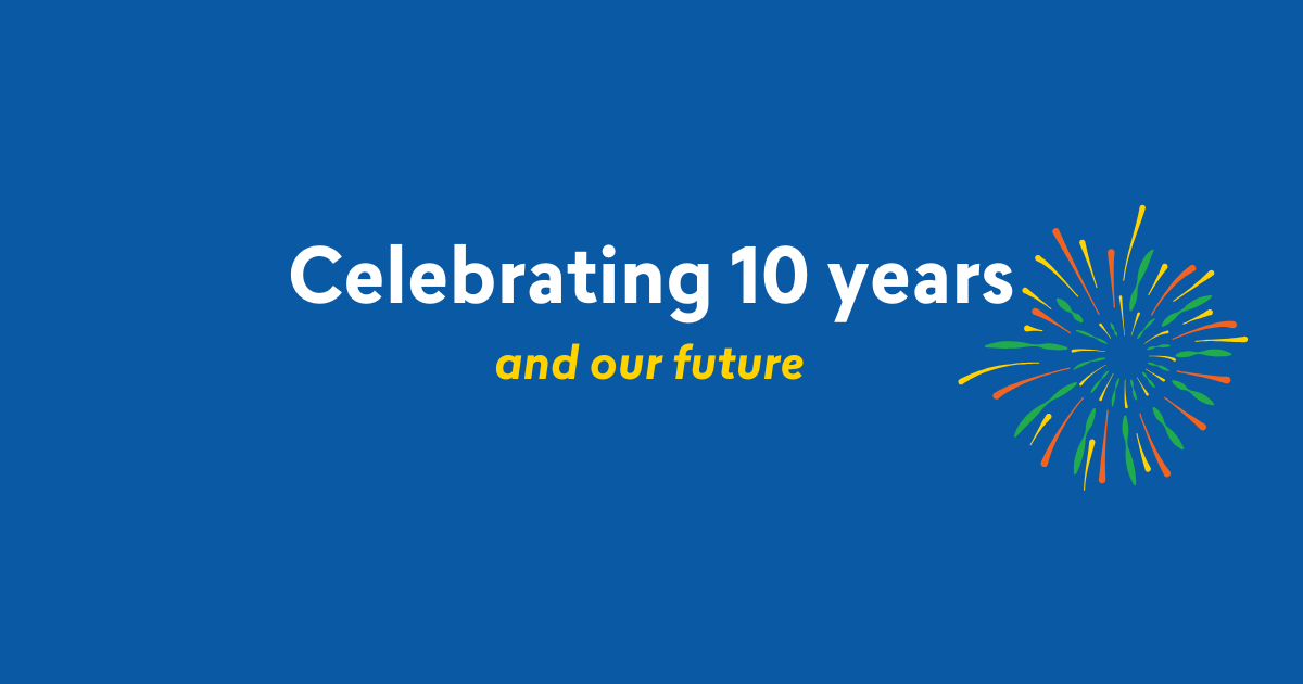 Celebrating 10 years - Think Ahead